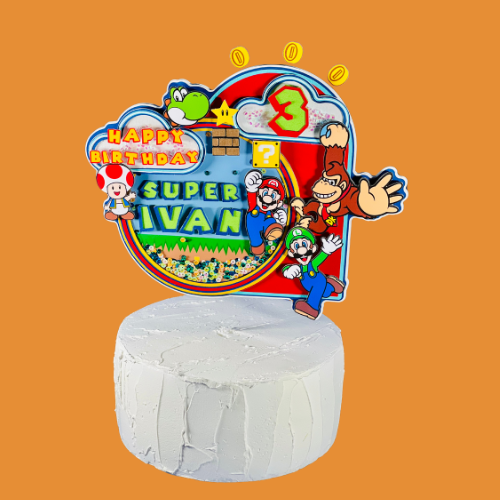 Shaker Cake Topper – Gini’s Creations